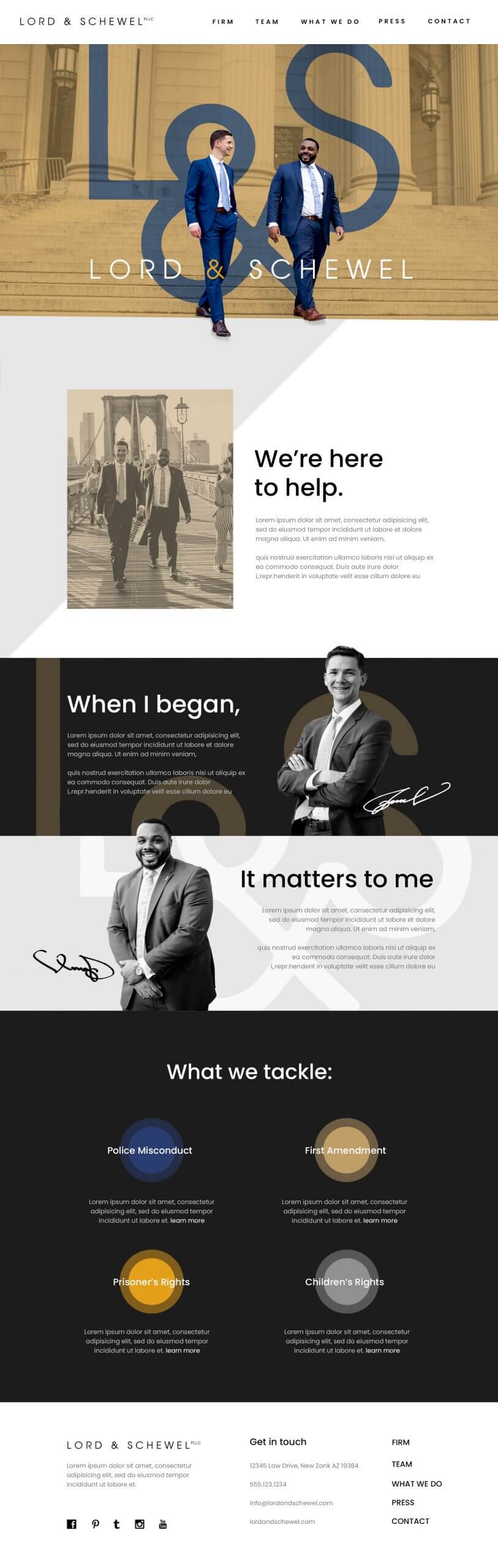 Lord & Schewel PLLC - Bushwick Design - Brooklyn Web Design