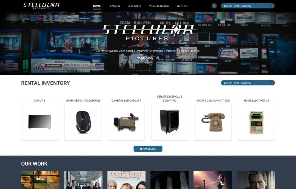 Stellular Pictures - Bushwick Design - Brooklyn Web Design